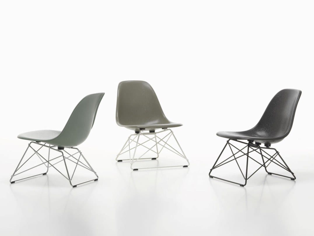 EAMES FIBERGLASS SIDE CHAIR LSR Easy chair By Vitra | design Charles ...