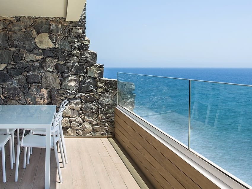 Glass Window railing EASY GLASS® UP By Q-RAILING ITALIA