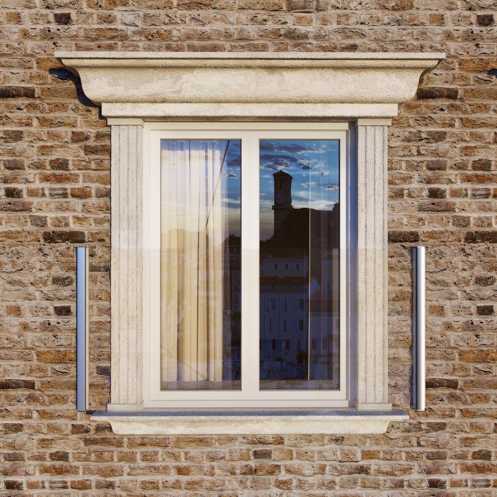 EASY GLASS® VIEW Glass and aluminium parapet By Q-RAILING ITALIA