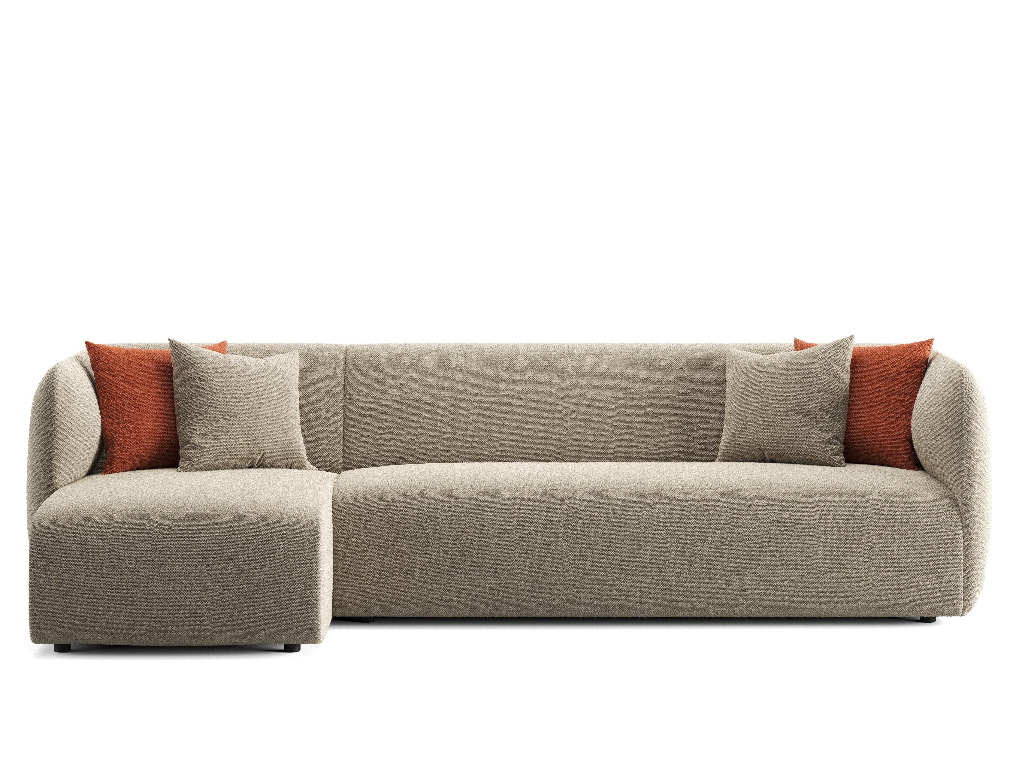 EASY | Sofa with chaise longue By Ersa design Burak Koçak