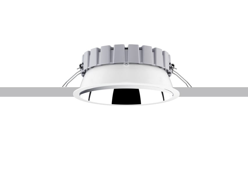 EASY Recessed LED die cast aluminium wall washer By iGuzzini