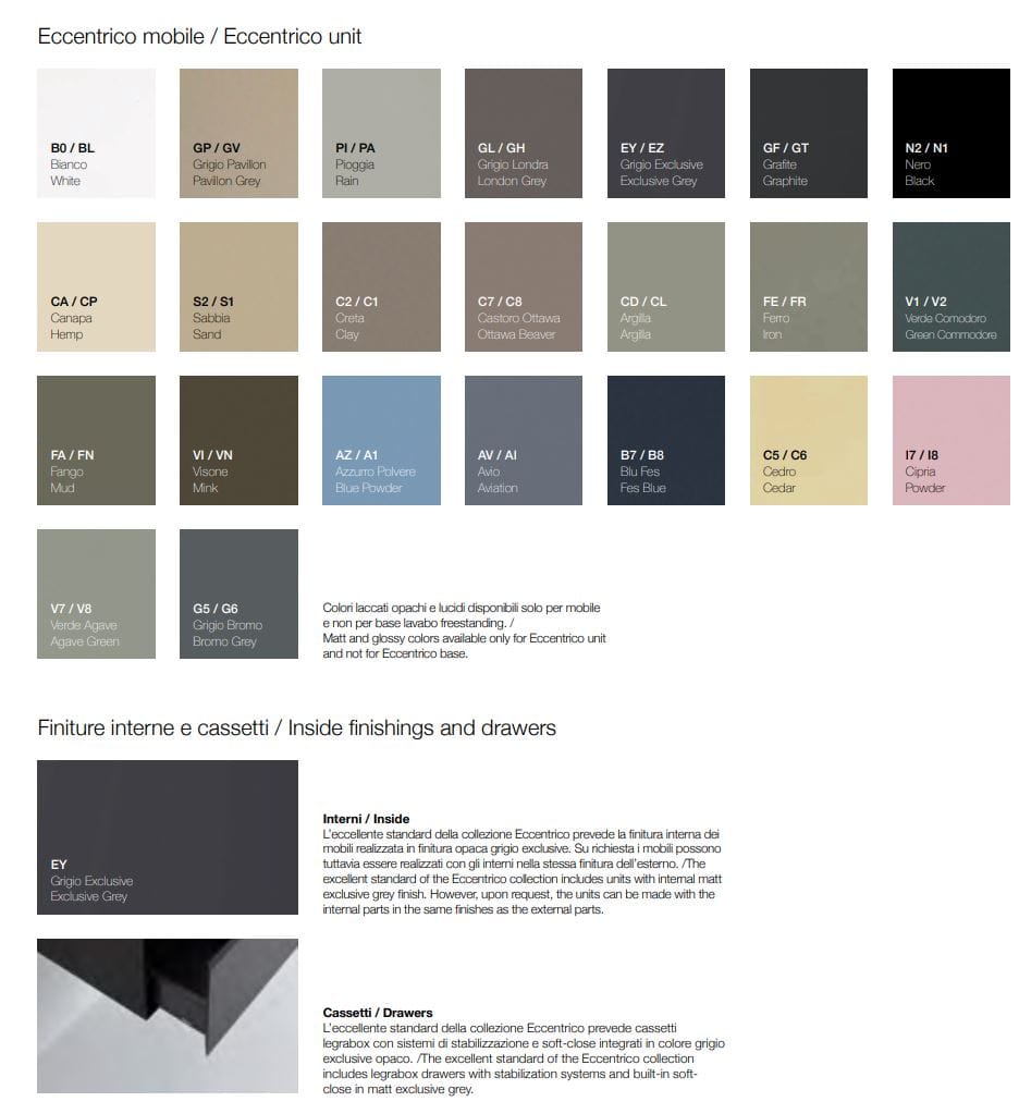 ECCENTRICO | Lavabo sur pied By FALPER design Victor Vasilev