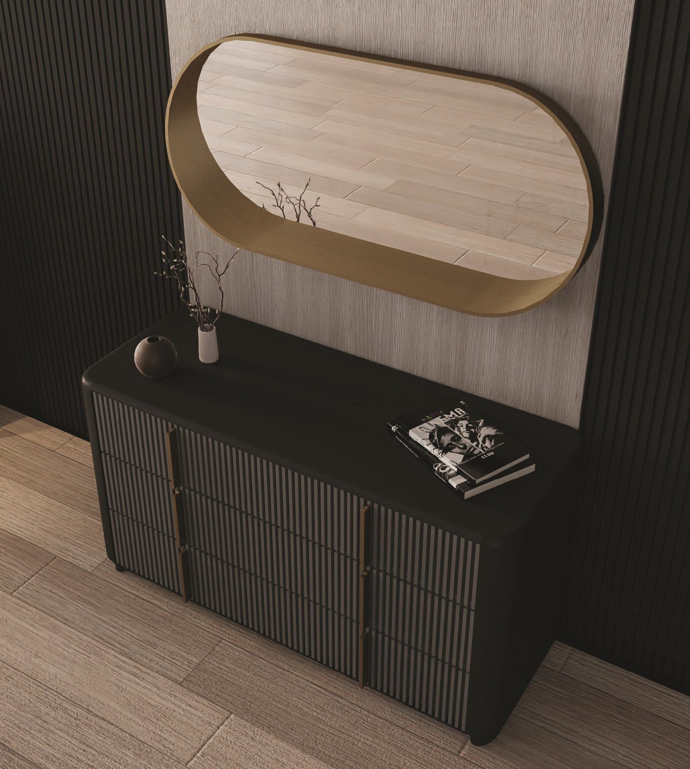 ECHO Wooden chest of drawers By CASA +39