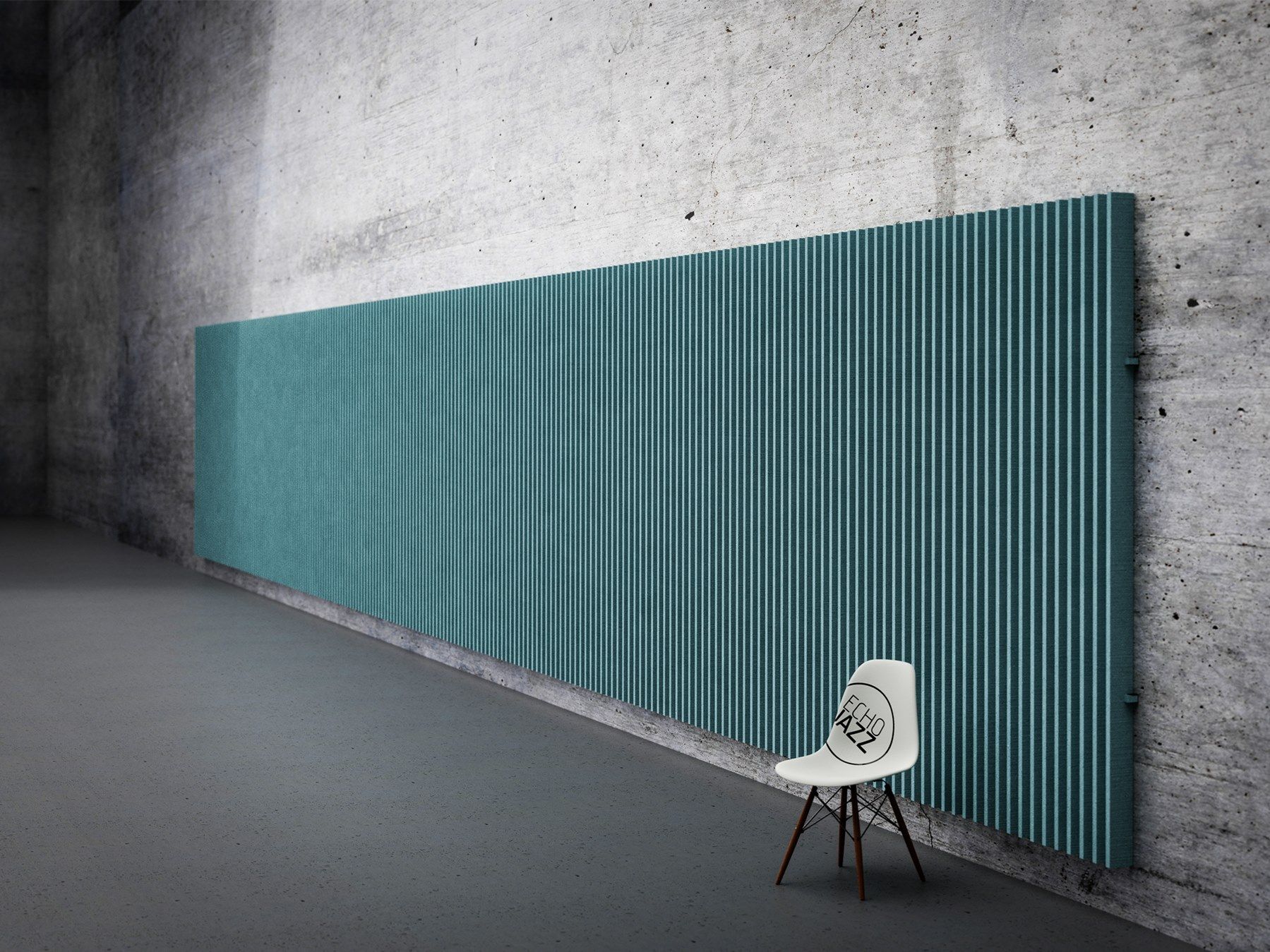 ECHOBAFFLE® WALL Akustikplatte aus PET By ECHOJAZZ