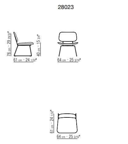 ECHOES S.H. 休闲椅 By Flexform | design Christophe Pillet