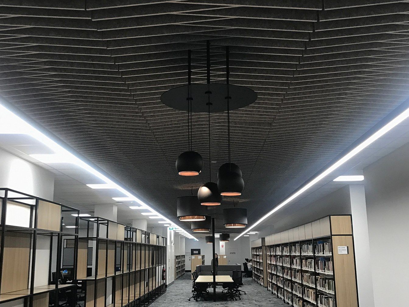 ECHOGRID® Acoustic PET ceiling panels By ECHOJAZZ