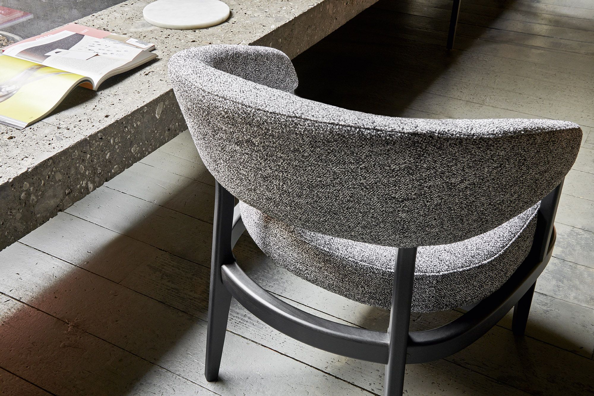 ECLIPSE | Easy chair Eclipse Collection By Very Wood design Philippe Nigro