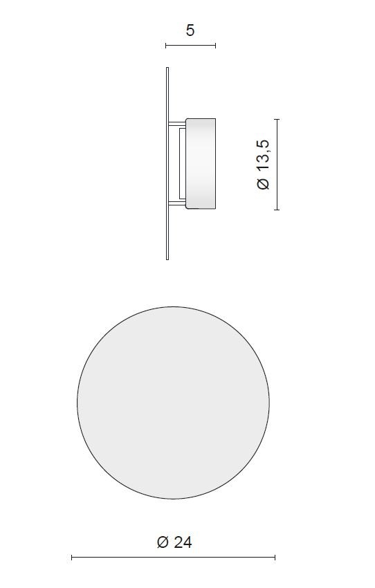 ECLIPSE IP Outdoor wall lamp By EGOLUCE
