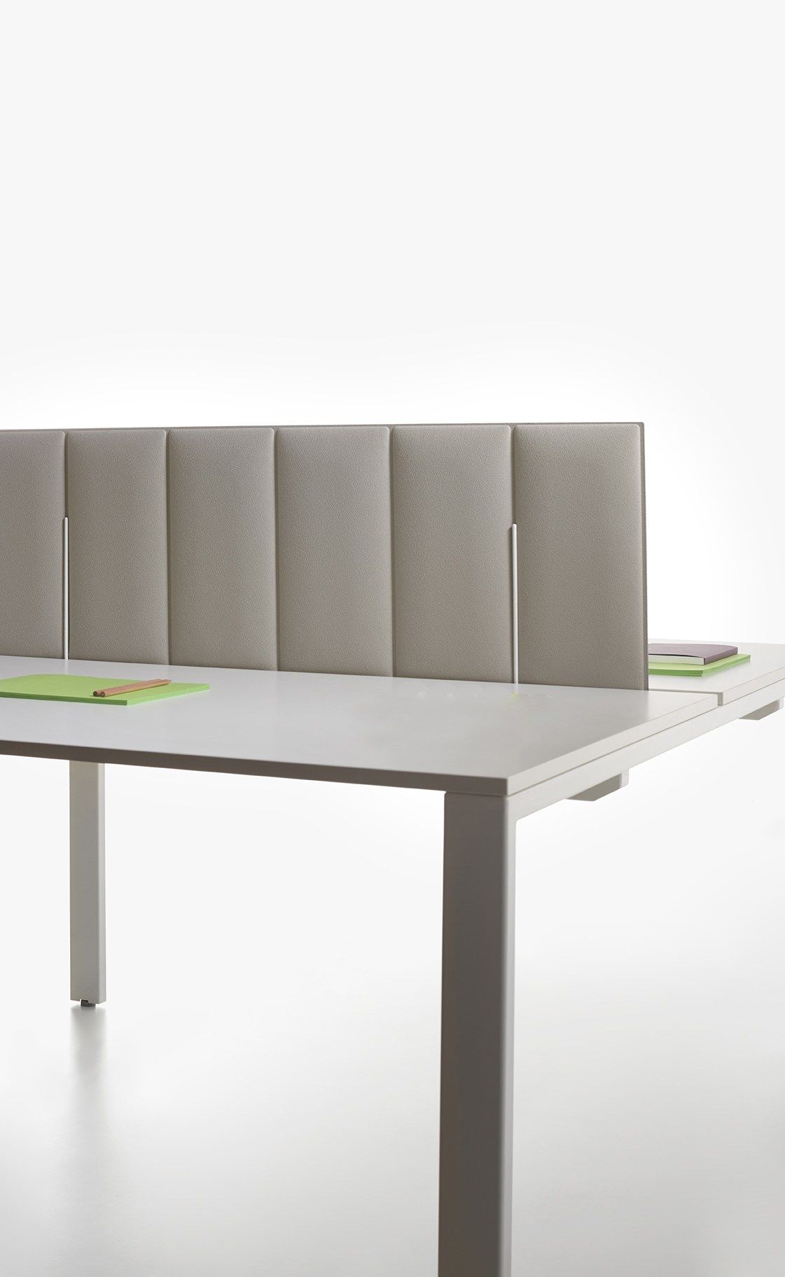 ECODESK | Desktop partition Polyester fibre desktop partition By Slalom