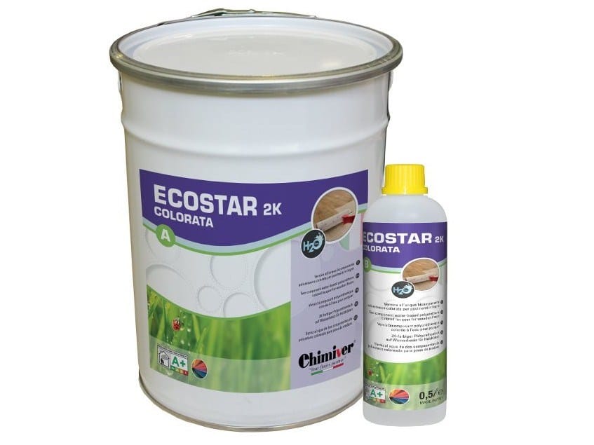 Flooring protection ECOSTAR 2K COLORATA (A+B) By Chimiver Panseri