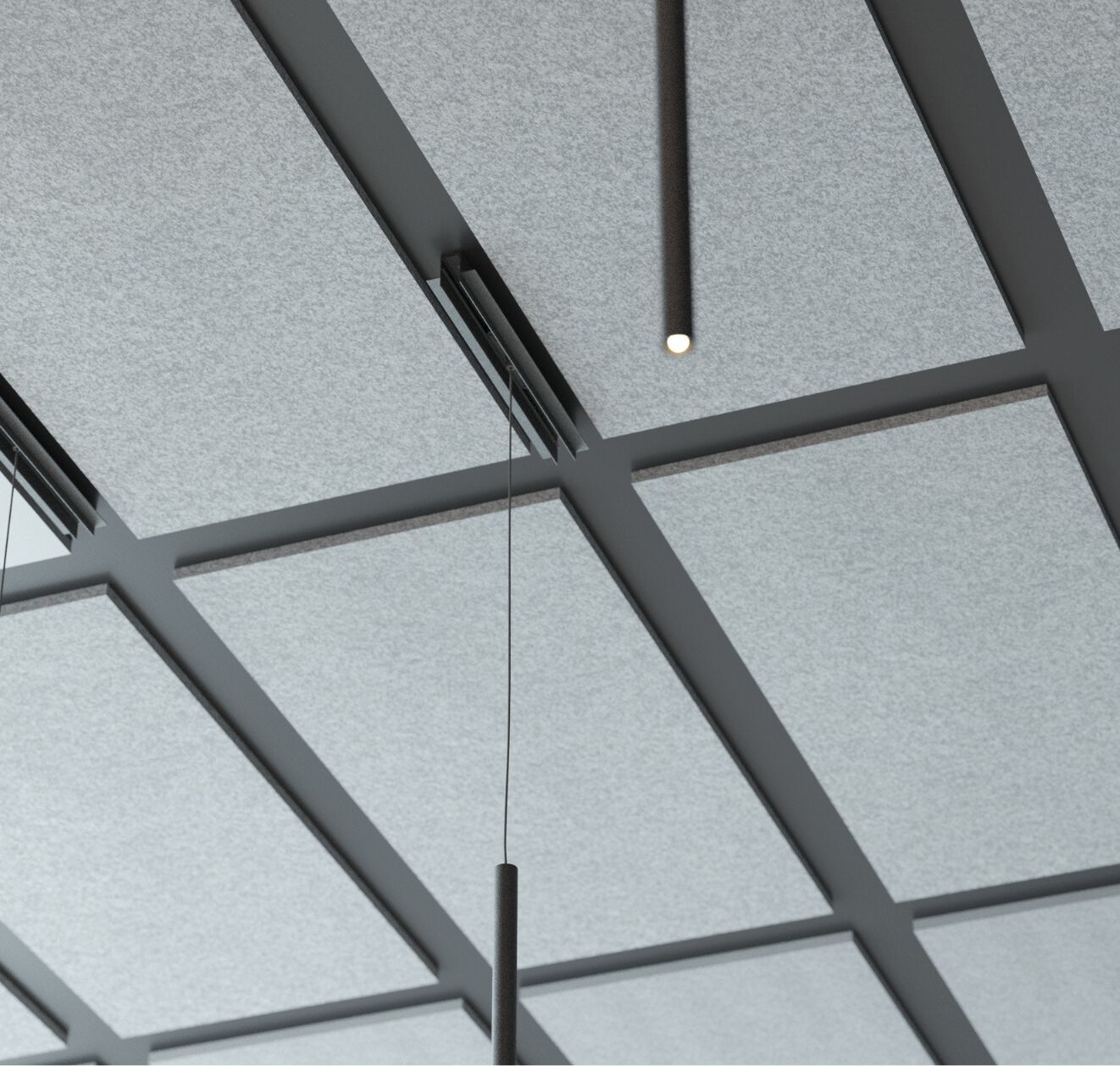RECTANGLE Ceiling panels By ECOcero