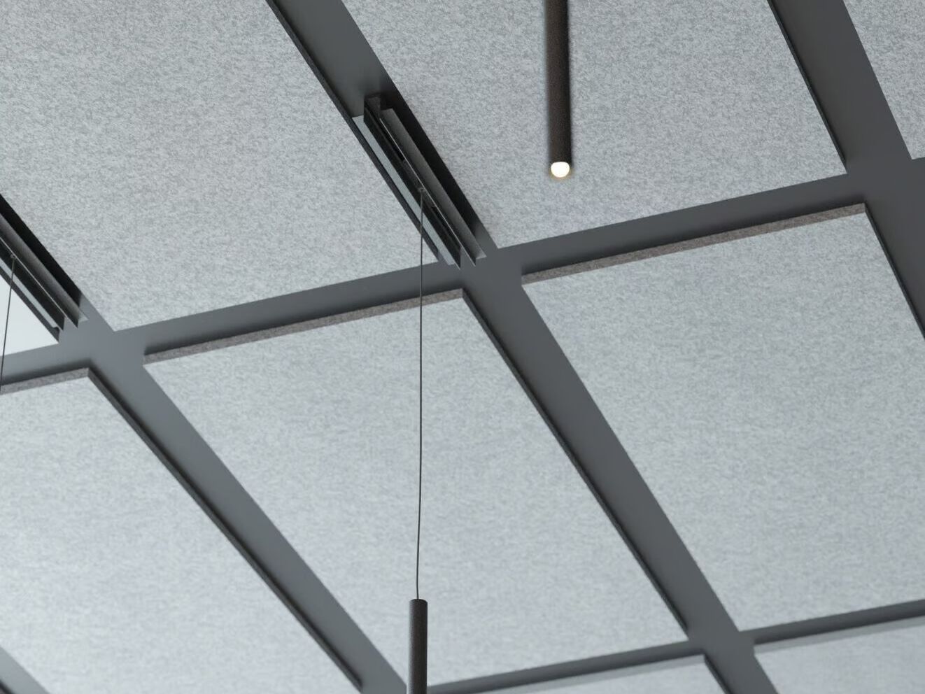 RECTANGLE Ceiling panels By ECOcero
