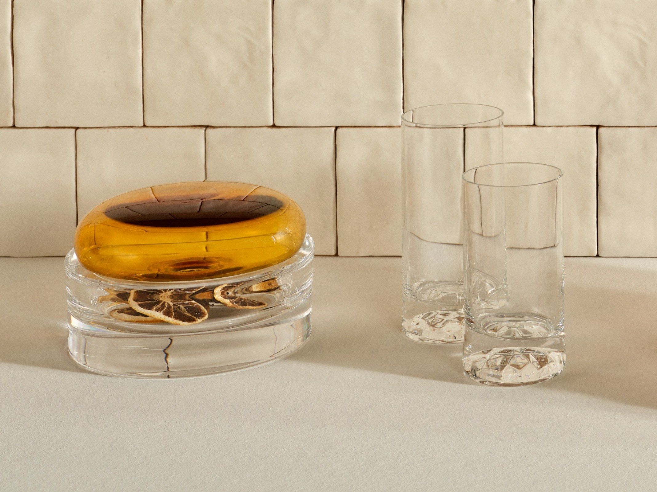 ECRIN WIDE Crystal storage box By NUDE | design Sebastian Herkner