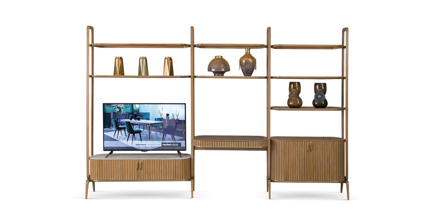 EDEN-ROCK | Bookcase Eden-Rock Collection By Roche Bobois design Sacha ...