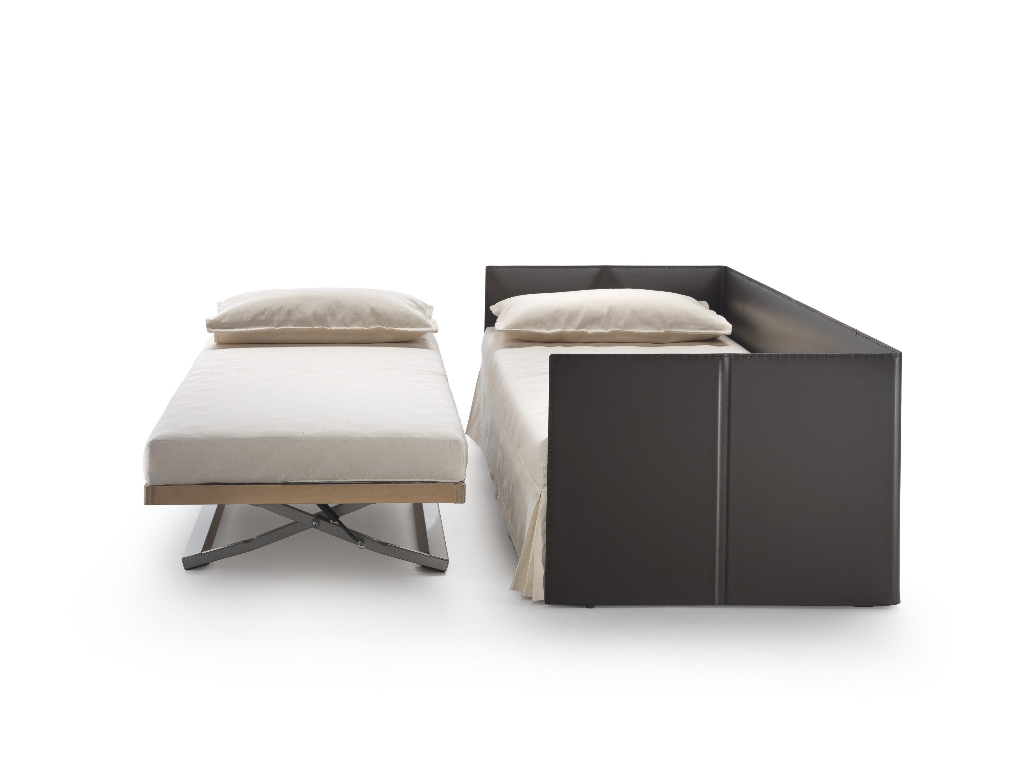 EDEN Fabric sofa bed with removable cover By Flexform | design Antonio Citterio