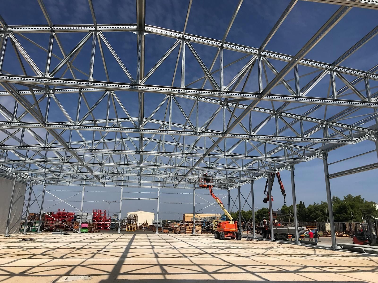 Estructura reticular espacial EDILIZIA INDUSTRIALE By Scaffsystem