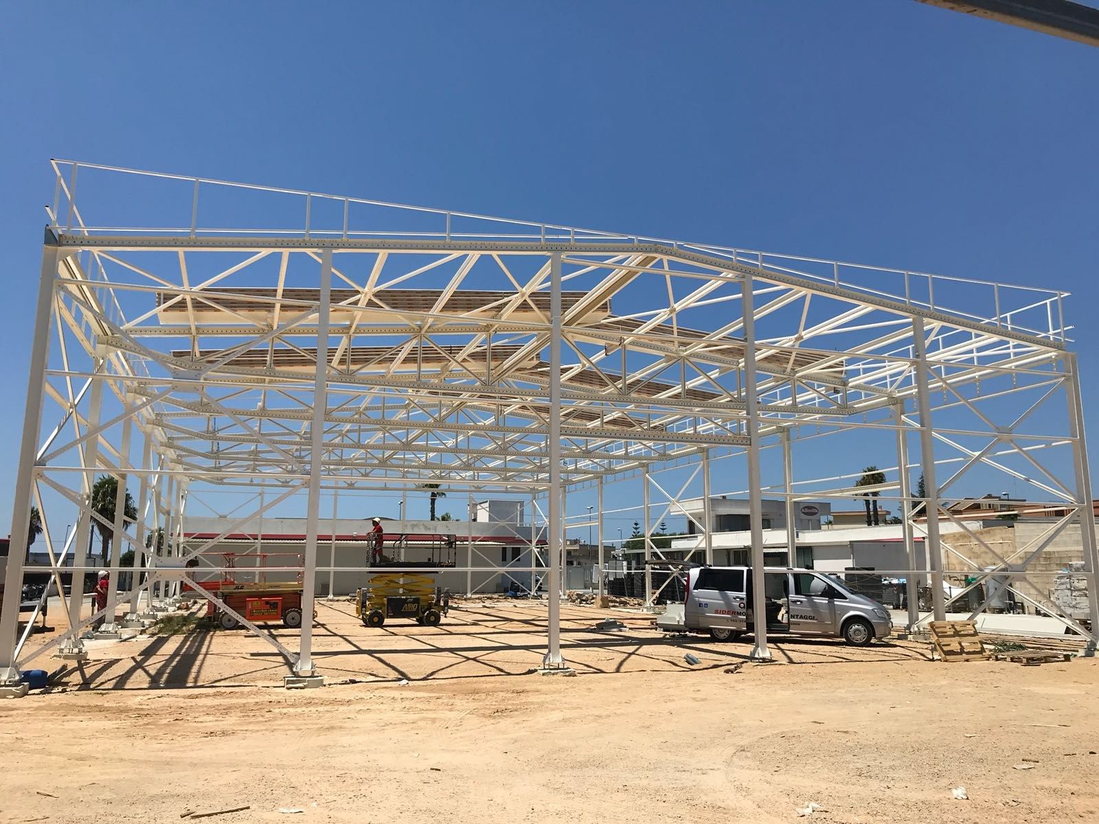 Estructura reticular espacial EDILIZIA INDUSTRIALE By Scaffsystem