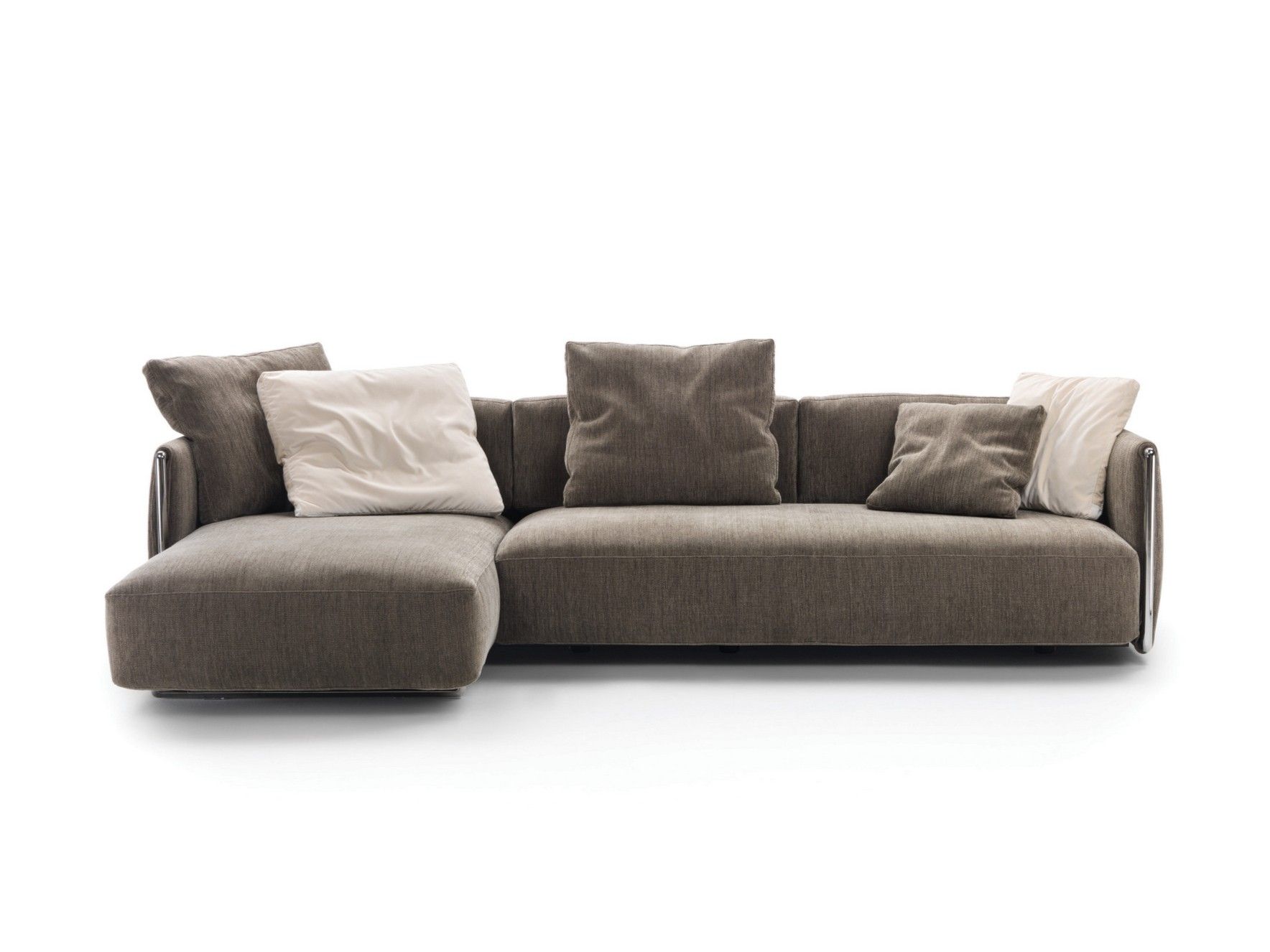 EDMOND | Sofa with chaise longue By Flexform design Carlo Colombo