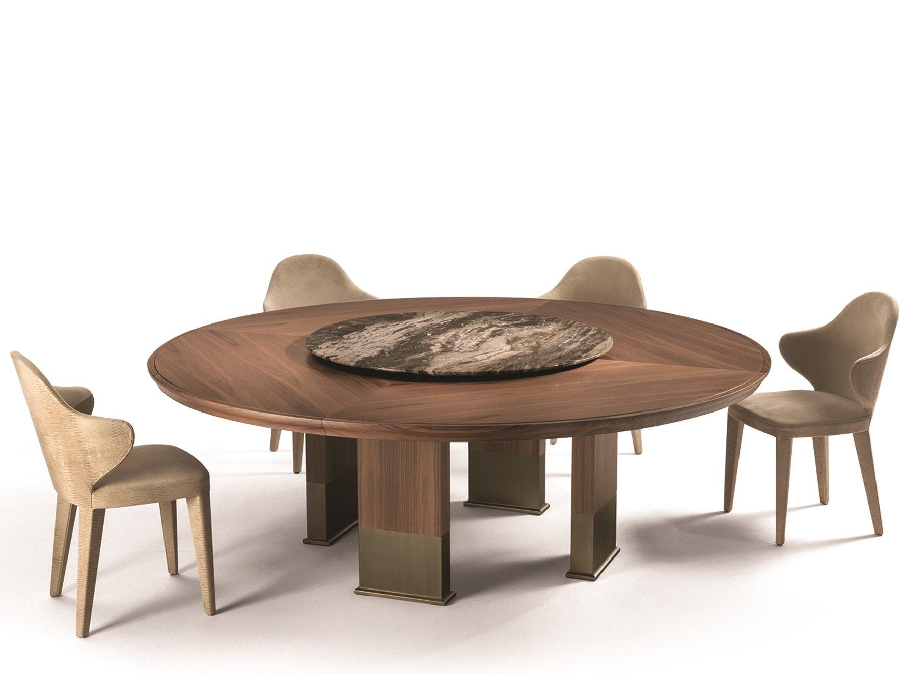 EDWARD | Round table Loveluxe - Royal Collection By Longhi