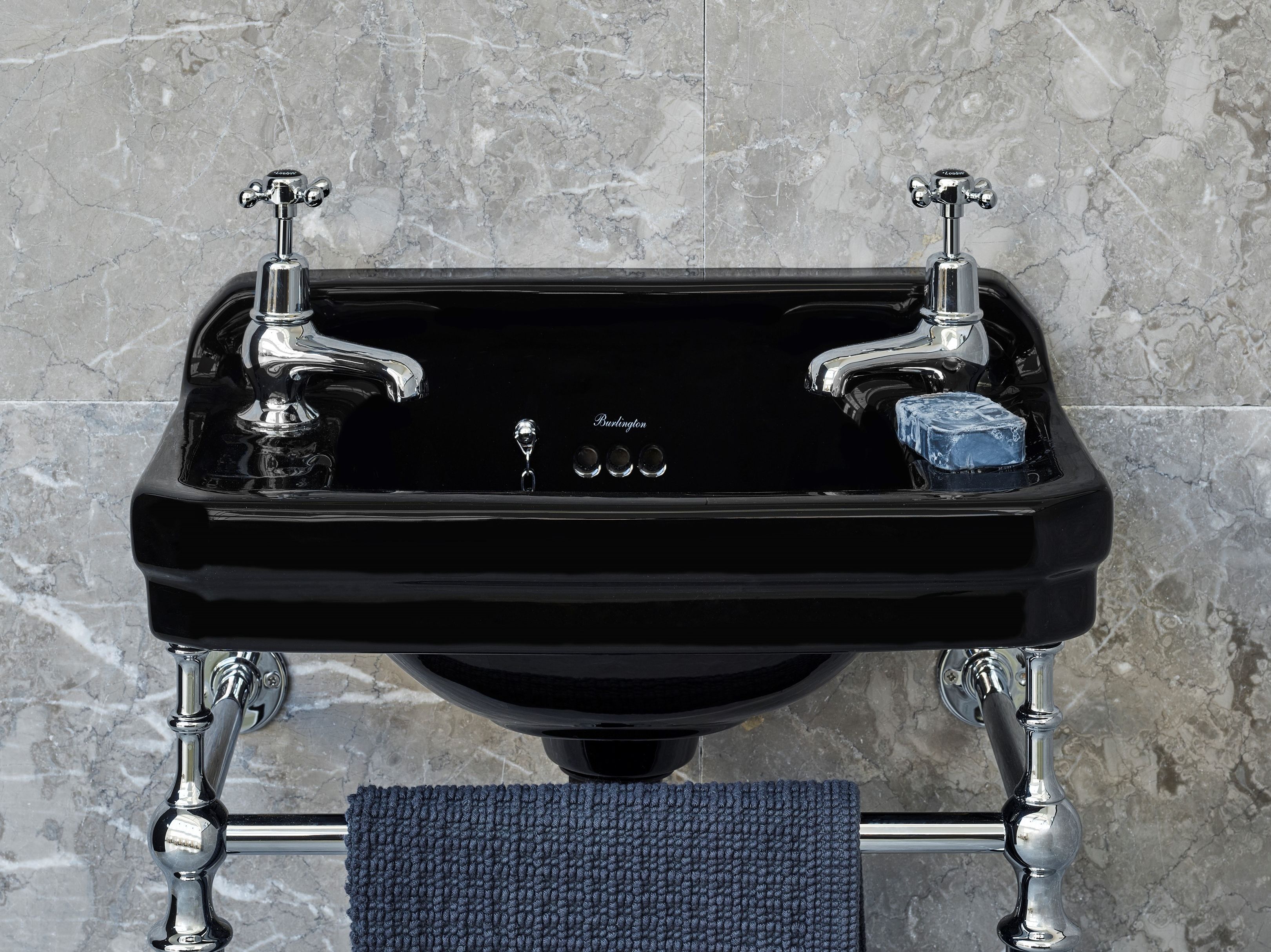 EDWARDIAN | Rectangular handrinse basin By Burlington Bathrooms