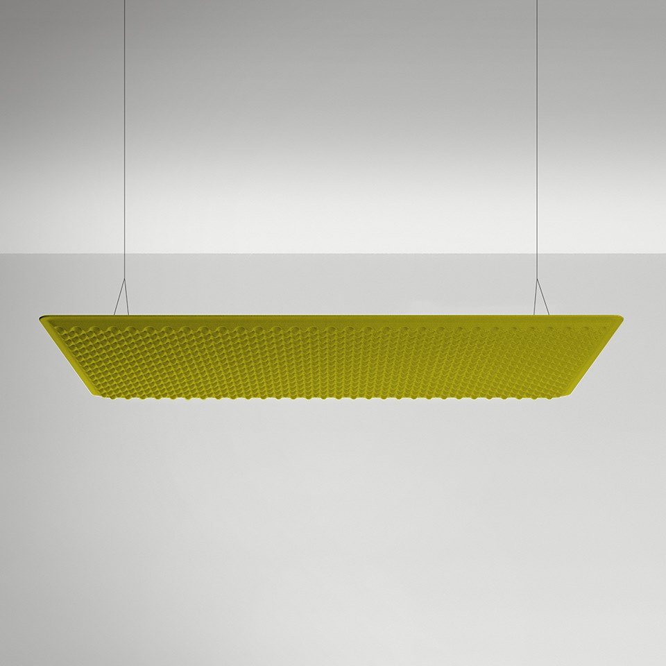 EGGBOARD MATRIX 1600X800 Fabric hanging acoustic panel By Artemide ...