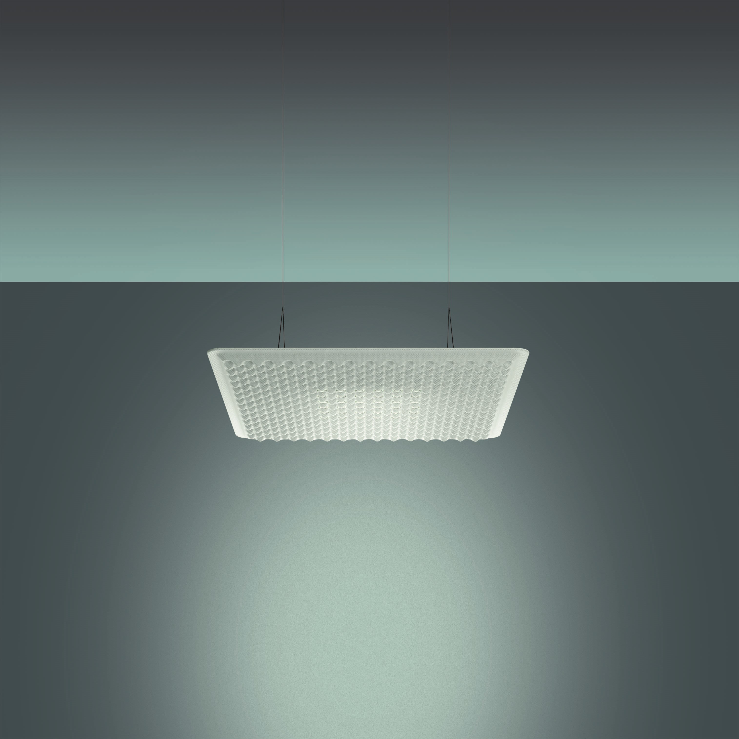 EGGBOARD MATRIX 800X800 | Hanging acoustic panel with Integrated ...