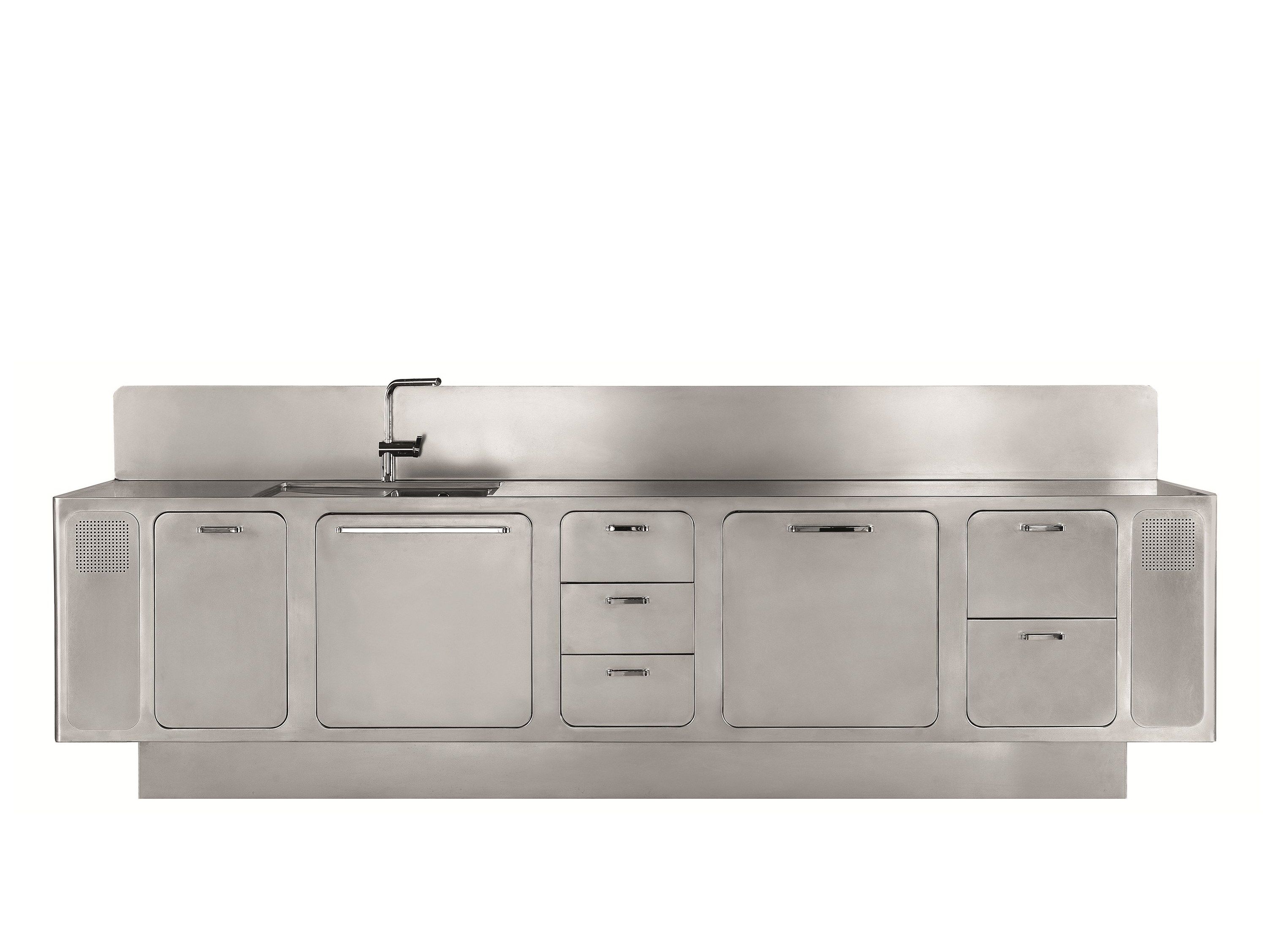 EGO Custom stainless steel kitchen By ABIMIS | design Alberto Torsello