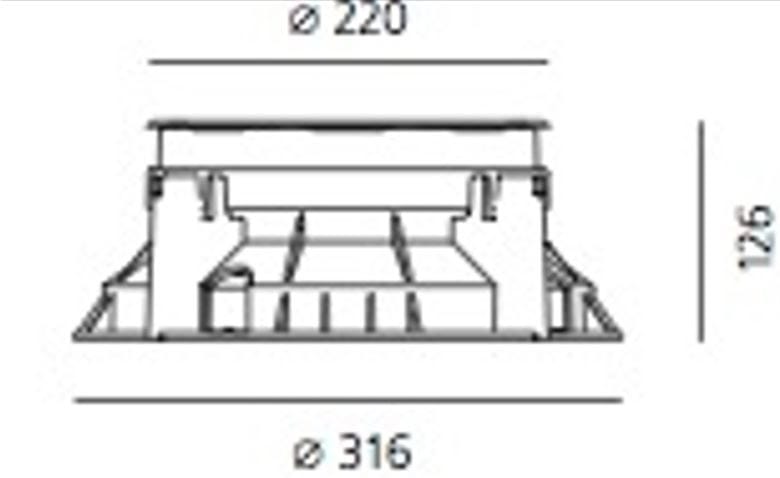 EGO WALK-OVER GLASS Segnapasso a LED a pavimento in vetro By Artemide