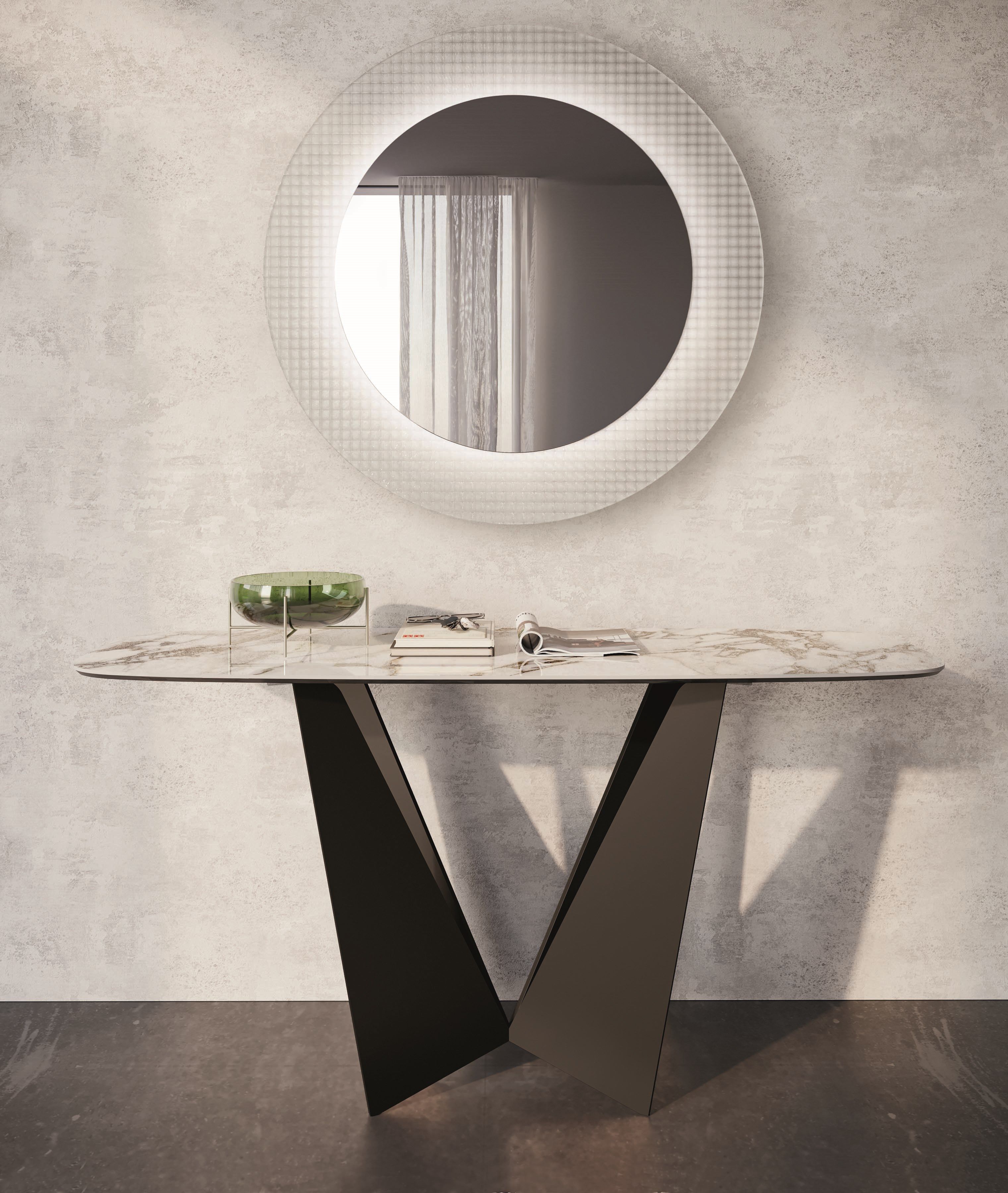 EIFFEL Rectangular porcelain stoneware console table By Dall'Agnese ...