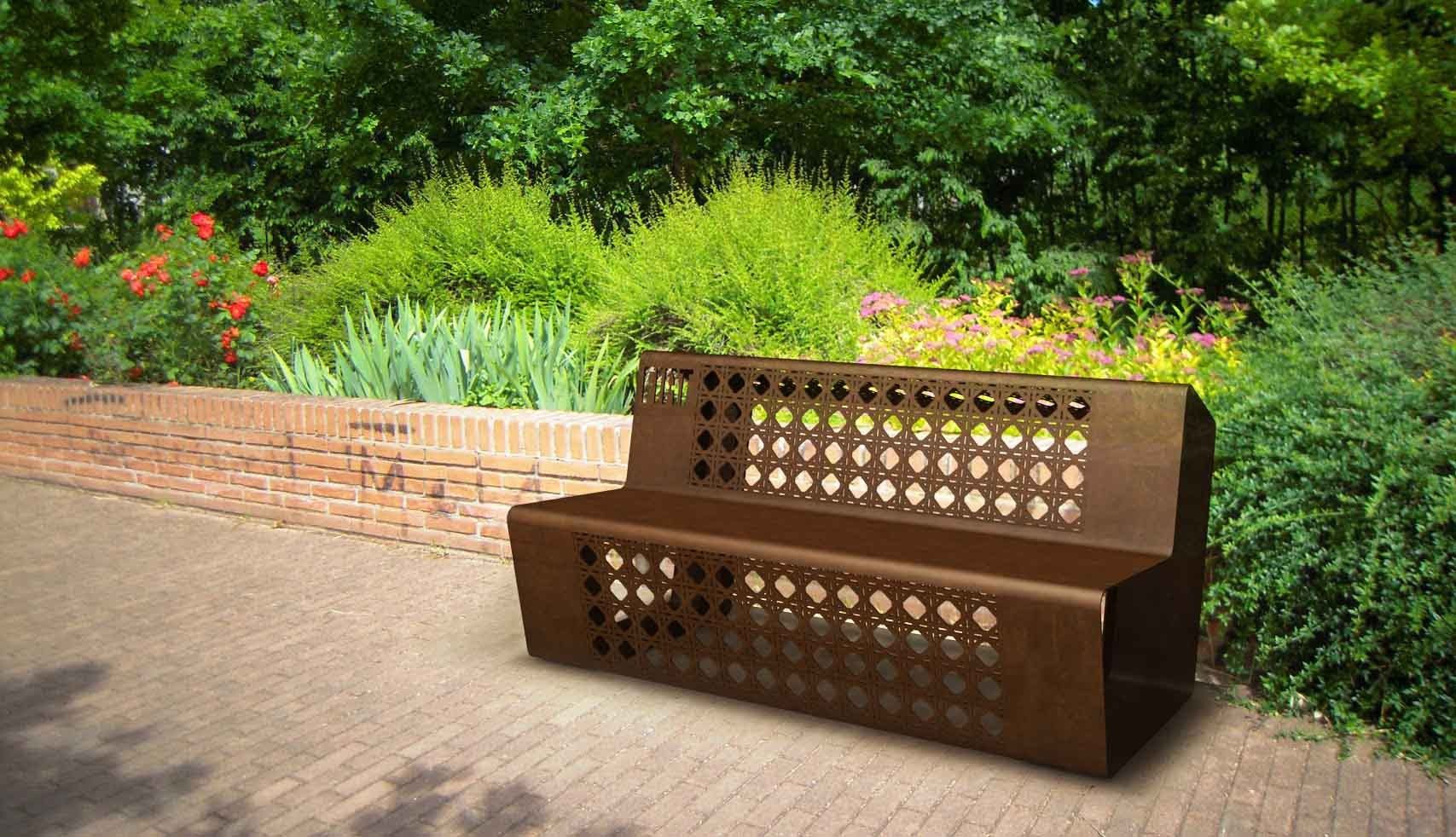 Plate Bench EIFFEL By GARDA DESIGN