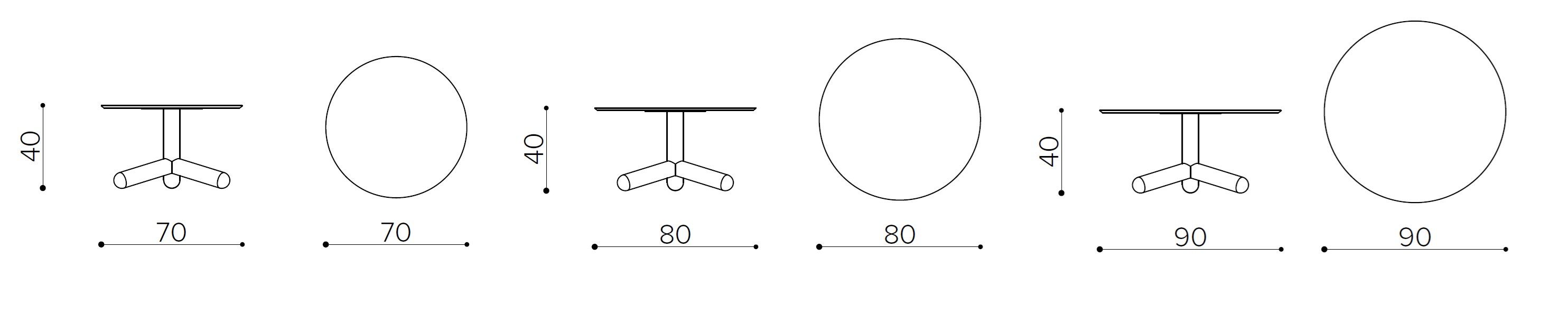 EIGHTY | Coffee table Eighty Collection By True Design design Favaretto ...