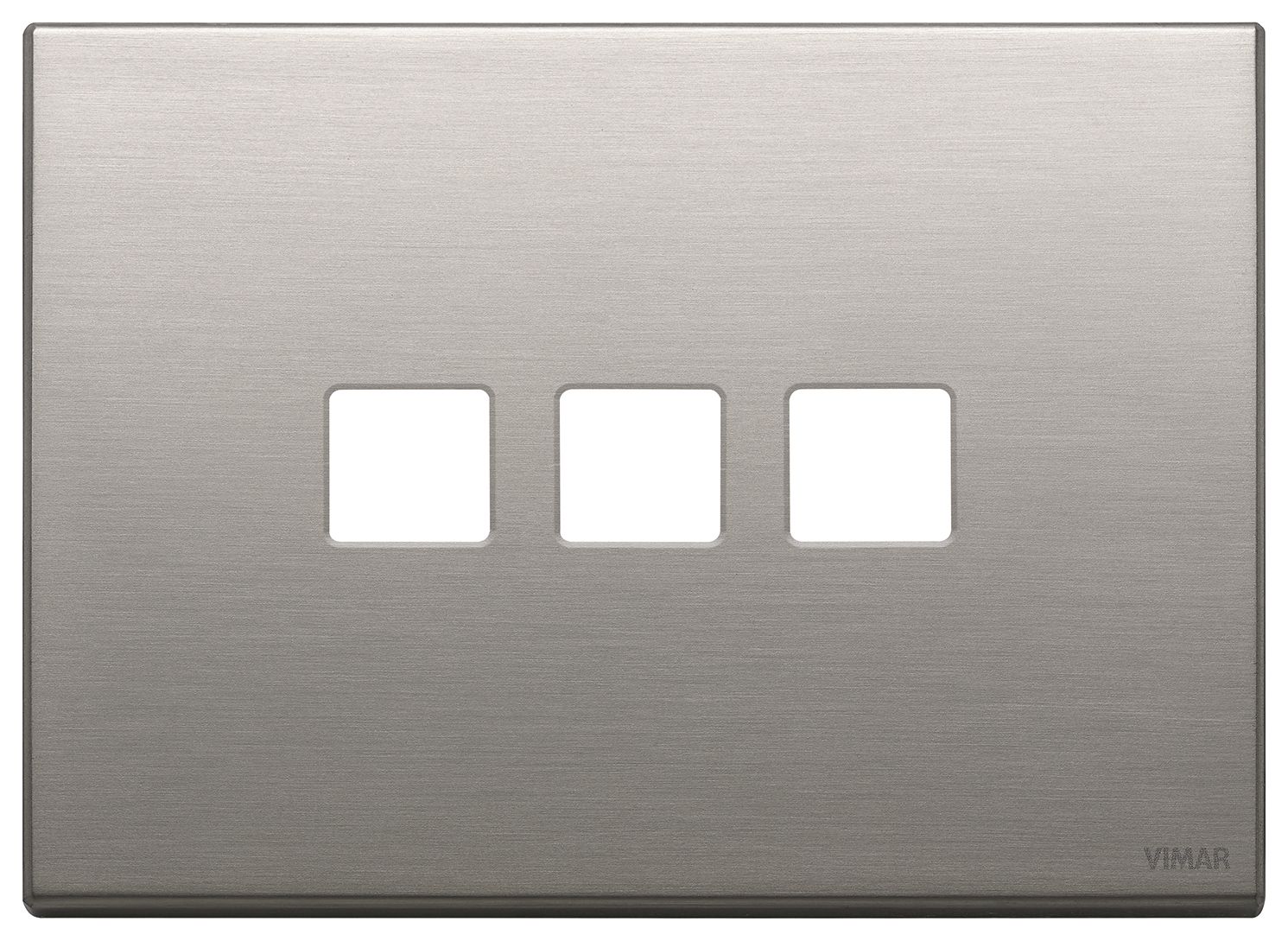 Série plaques et interrupteurs en métal EIKON EXÉ FLAT Collection EIKON EXÉ By VIMAR