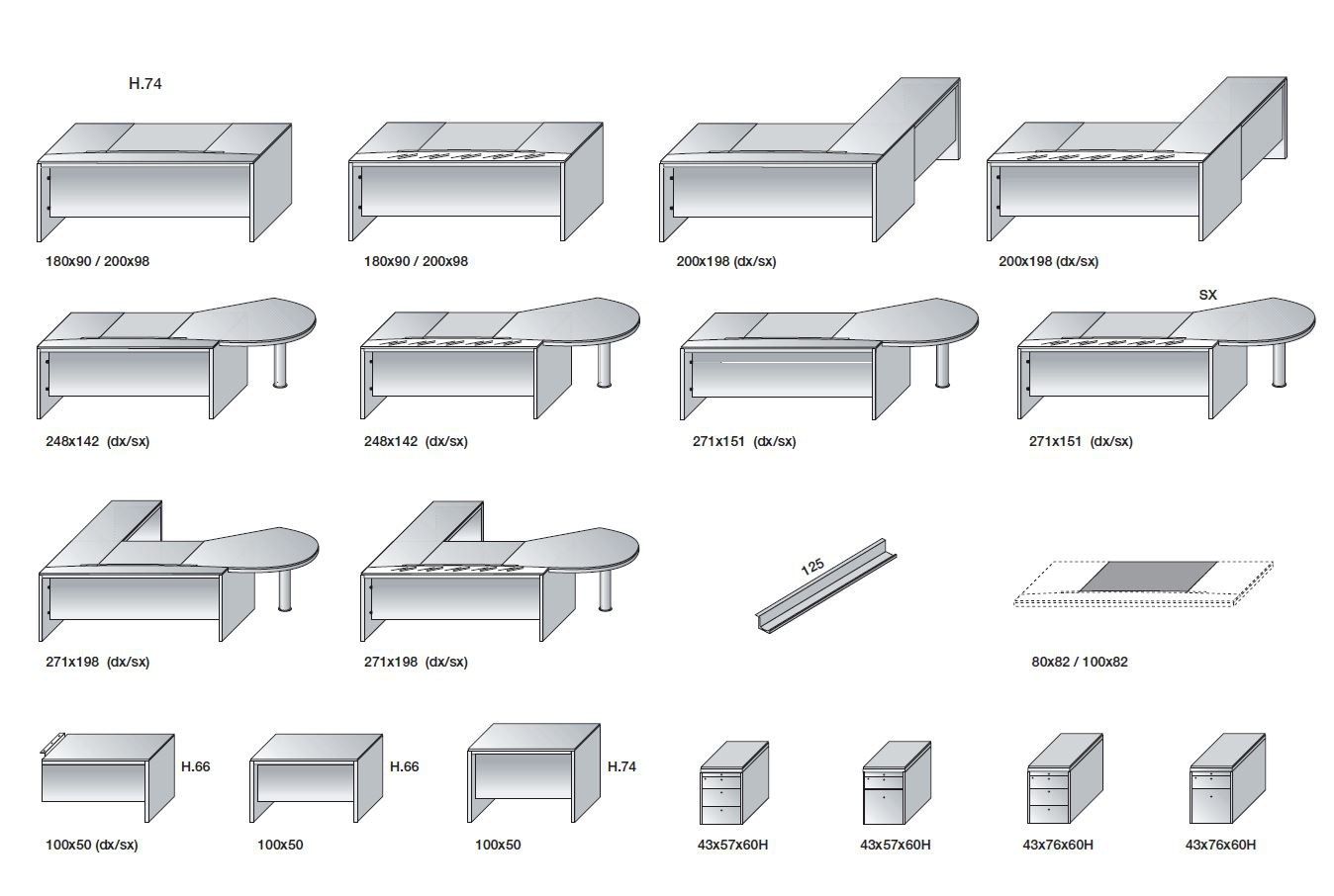 EKO Executive desk By Archiutti | design Studio Perin e Topan Associati