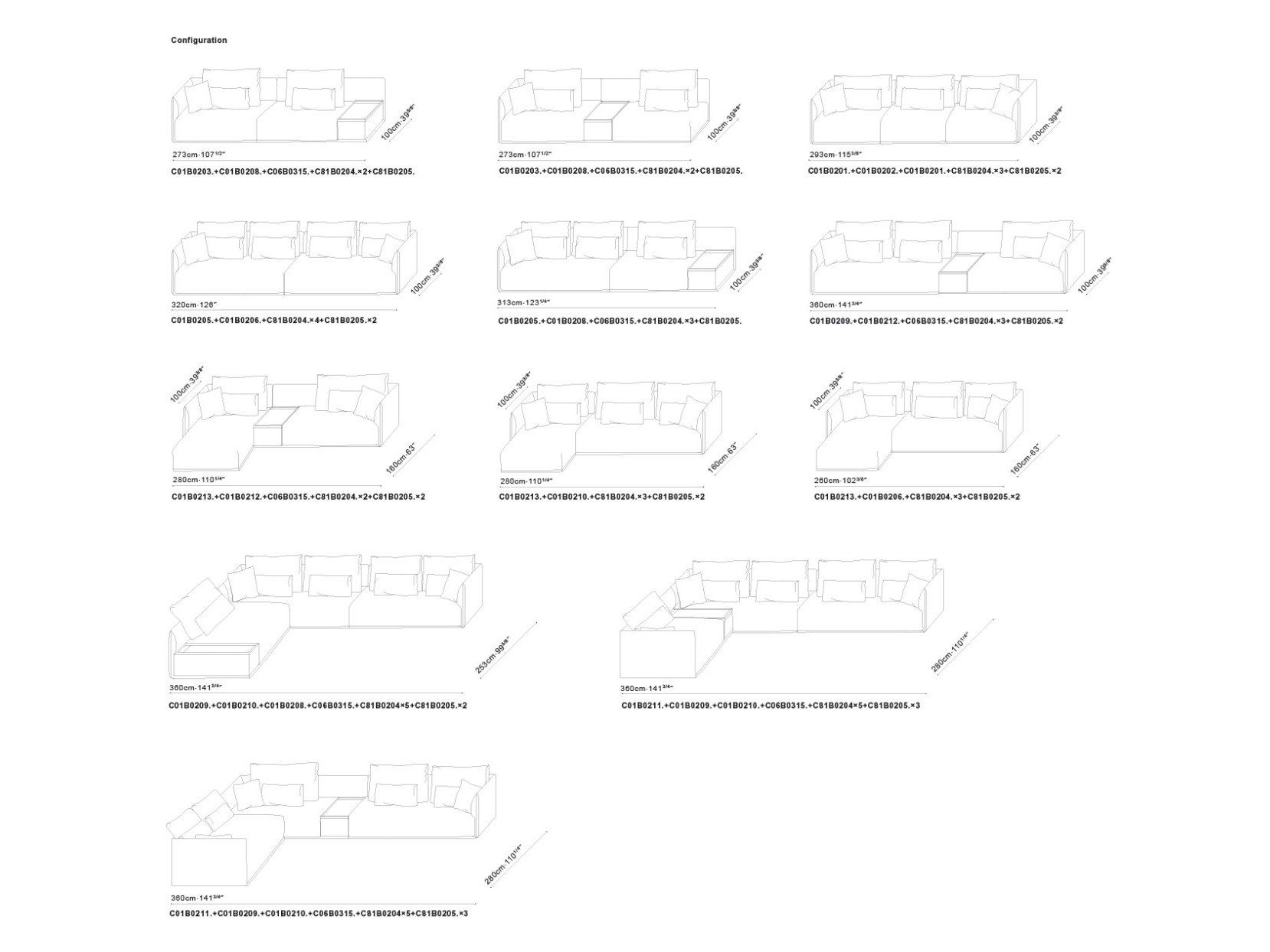 ELAN | Fabric sofa By CAMERICH