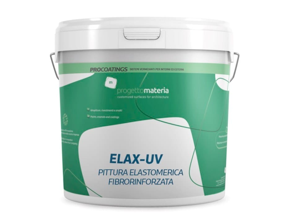 Pittura acrilica elastomerica ELAX-UV - Progettomateria - Edilportale