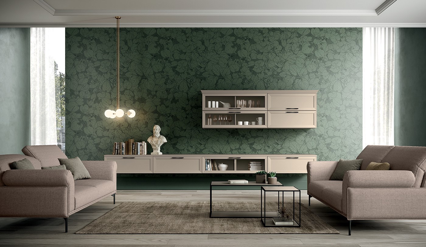 ELECTA CANAPA | Storage wall Electa Collection By Colombini Casa
