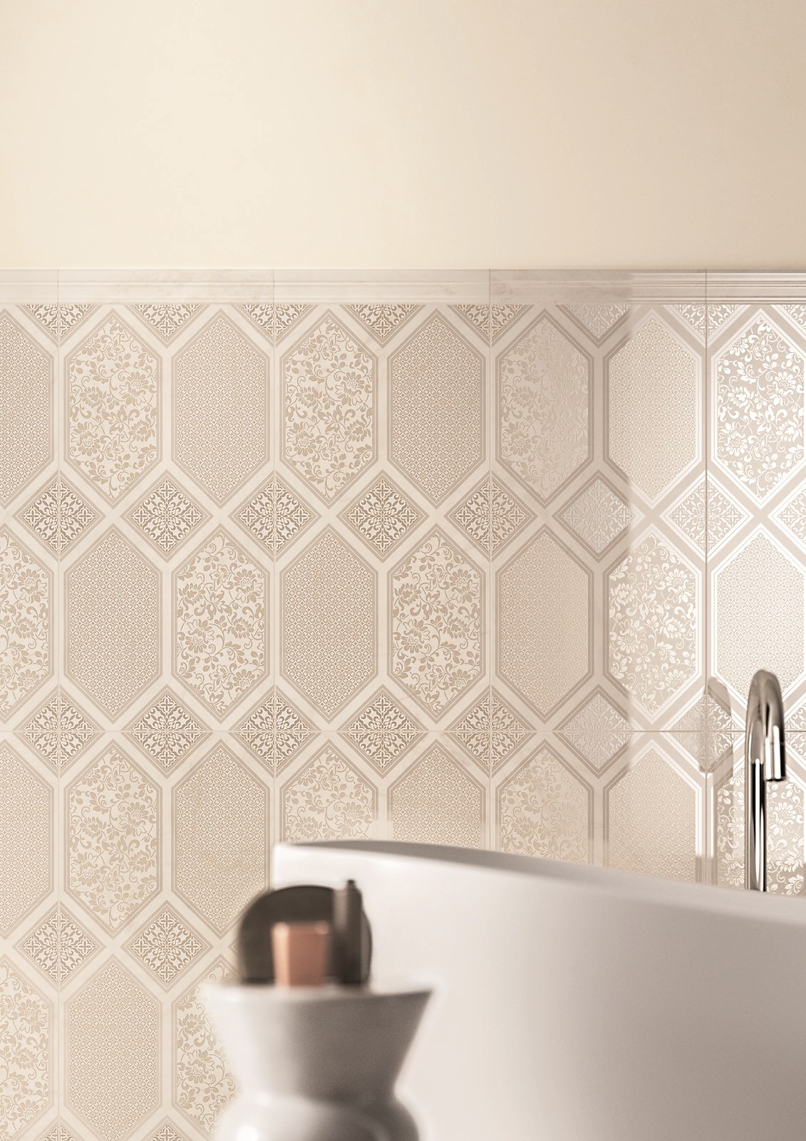 White-paste wall tiles ELEGANCE By MARAZZI