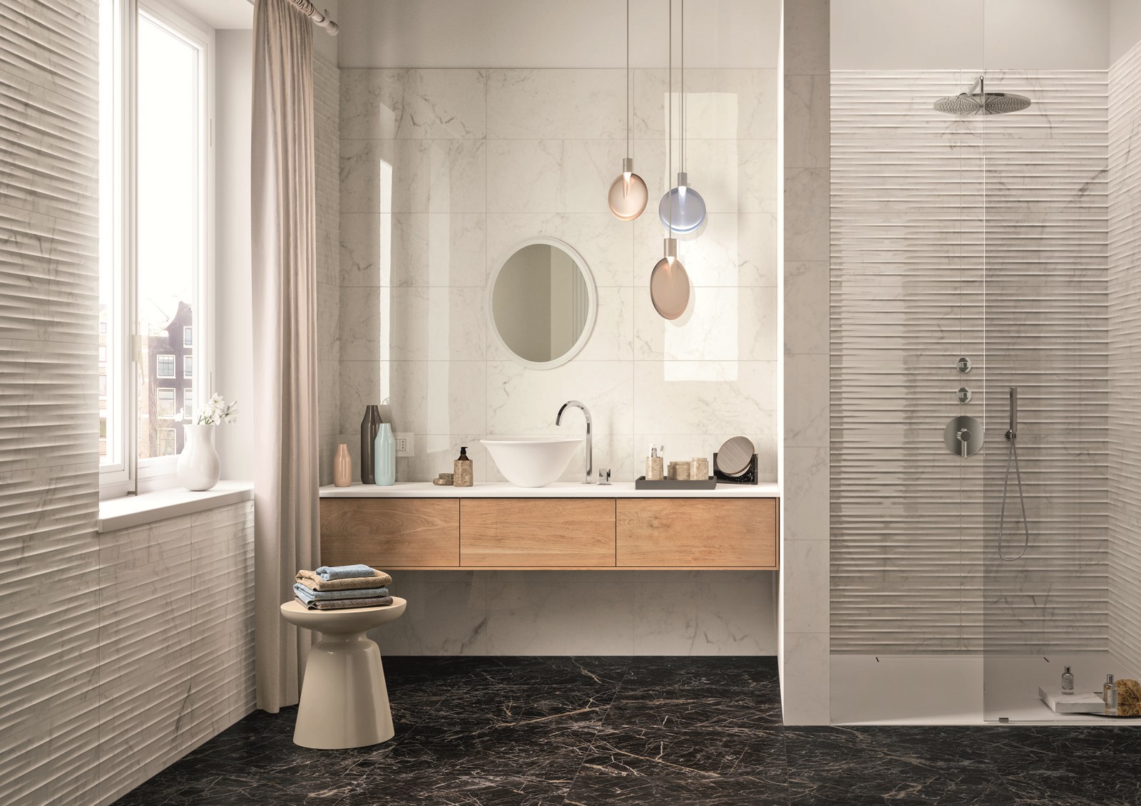 White-paste wall tiles ELEGANCE By MARAZZI