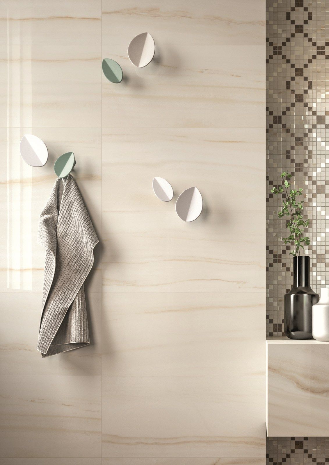 White-paste wall tiles ELEGANCE By MARAZZI