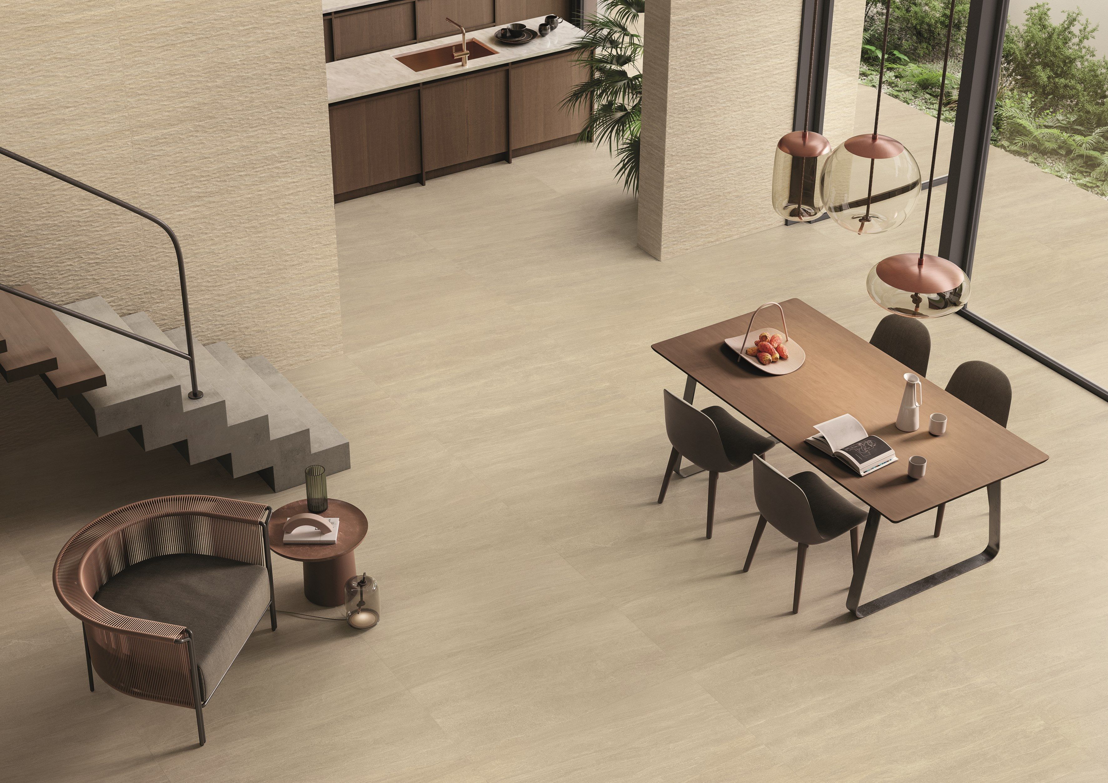 Porcelain stoneware wall/floor tiles with stone effect ELEGANCE PRO ...