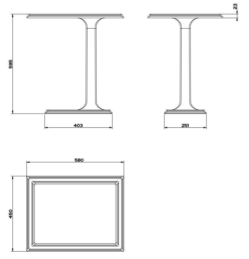 ELEGANZA | Coffee table Eleganza Collection By Gessi
