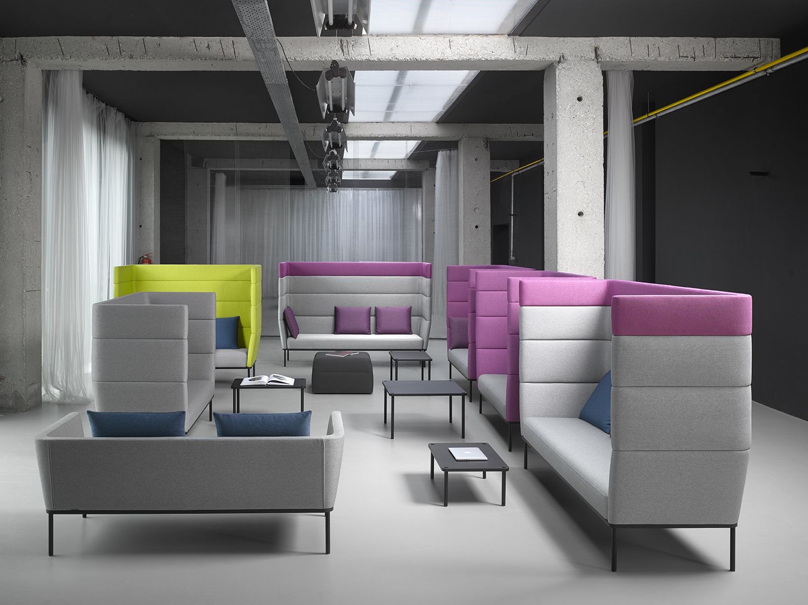 ELEMENT | High-back sofa By mminterier