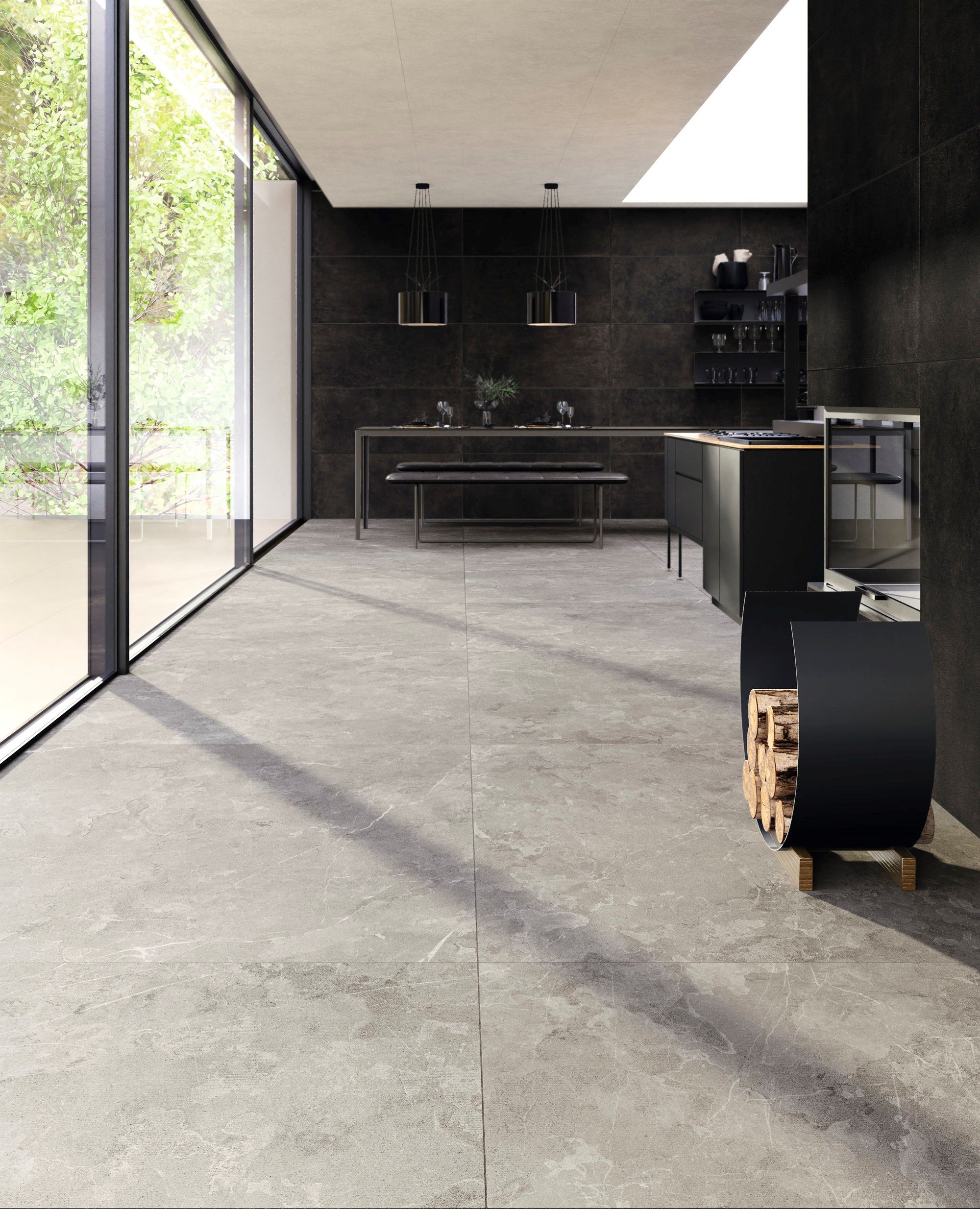 Indoor porcelain stoneware wall/floor tiles ELEMENTI TERRA By Iris Ceramica