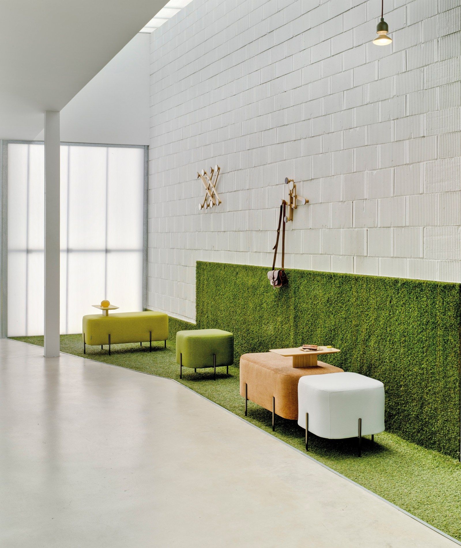 ELEPHANT Modular fabric bench By Sancal | design Nadadora