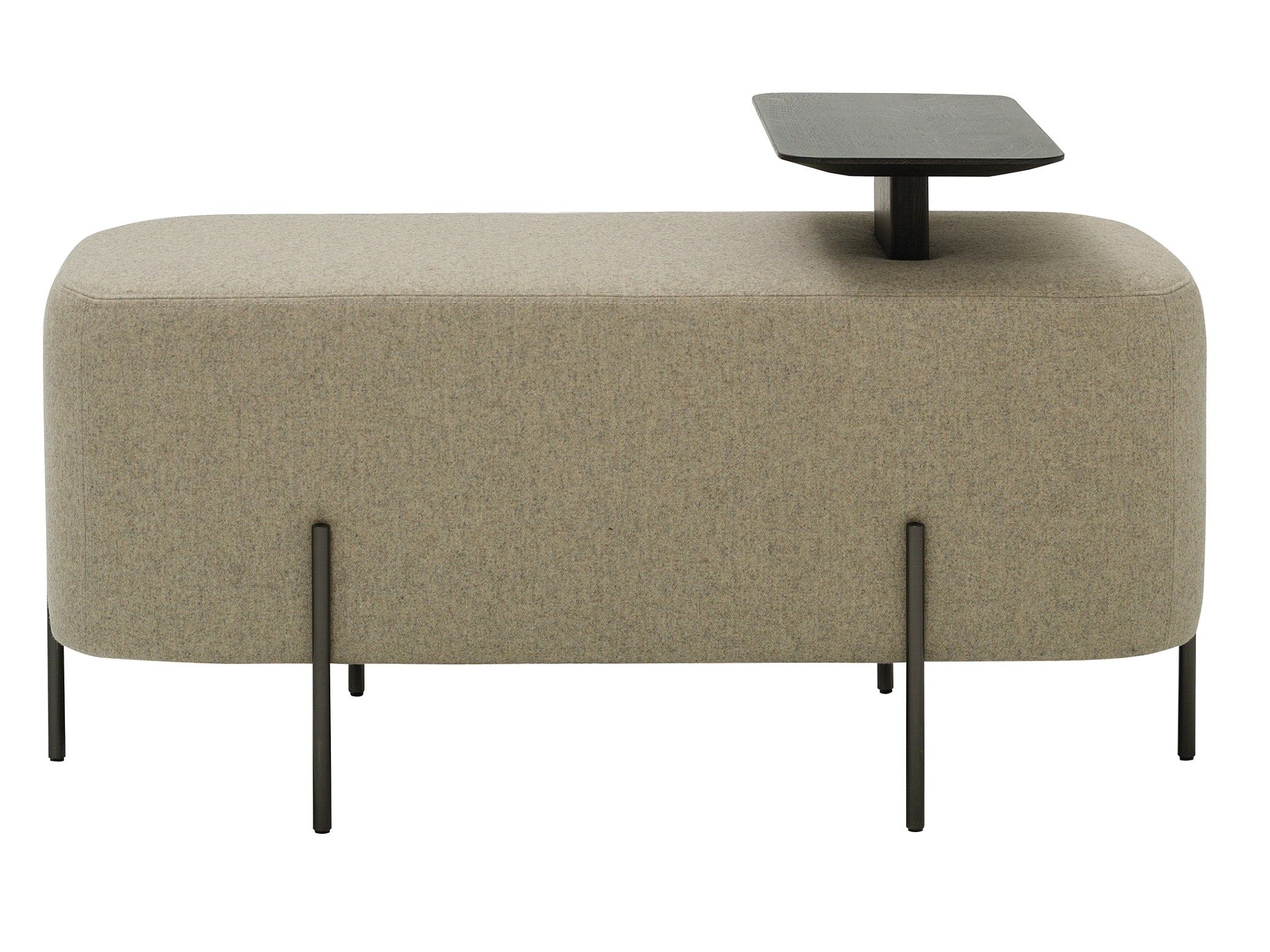 ELEPHANT Modular fabric bench By Sancal | design Nadadora
