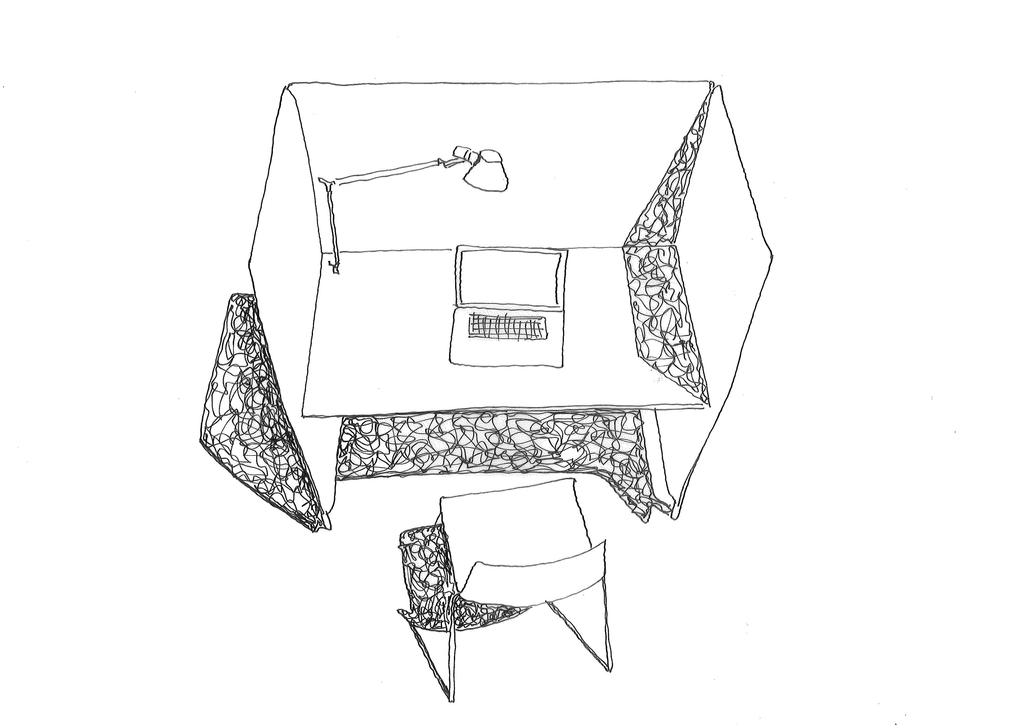 ELEVEN HIGH BACK DESK By Alias design PearsonLloyd