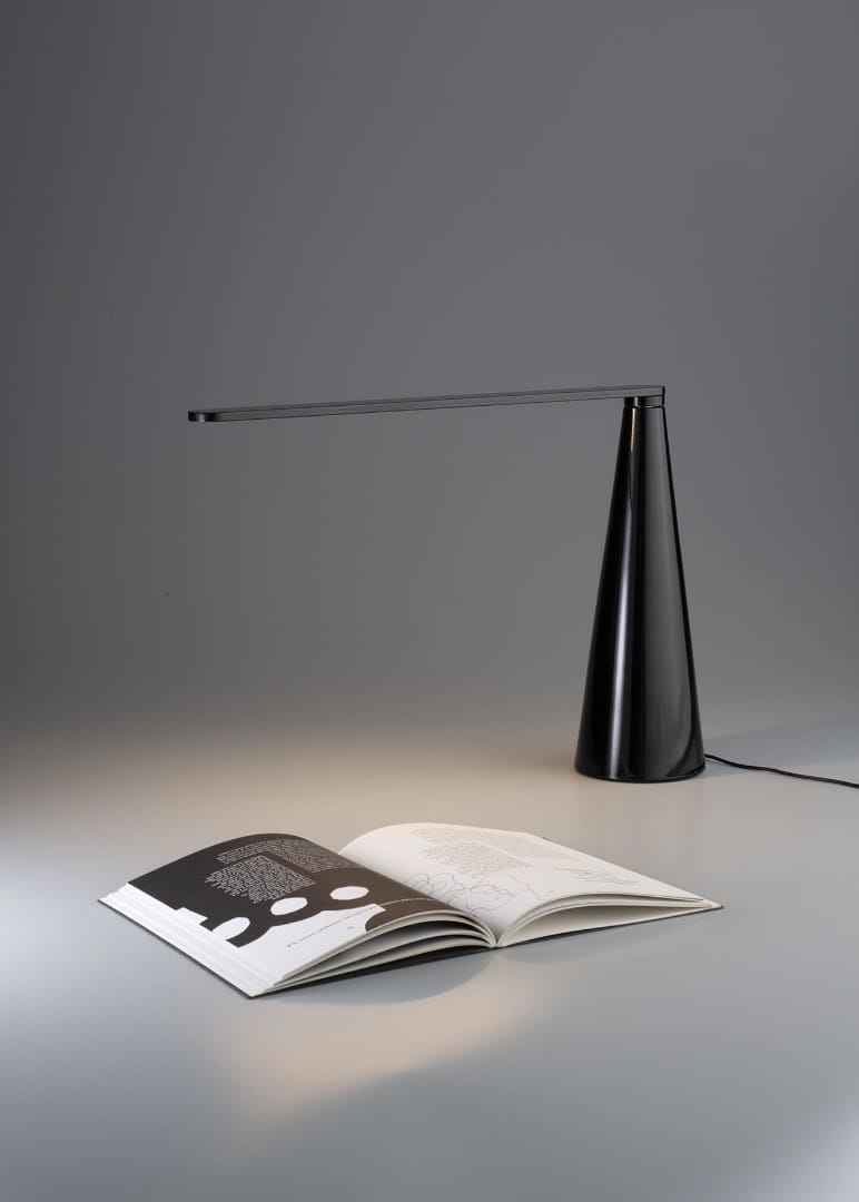 ELICA LED aluminium table lamp By Martinelli Luce