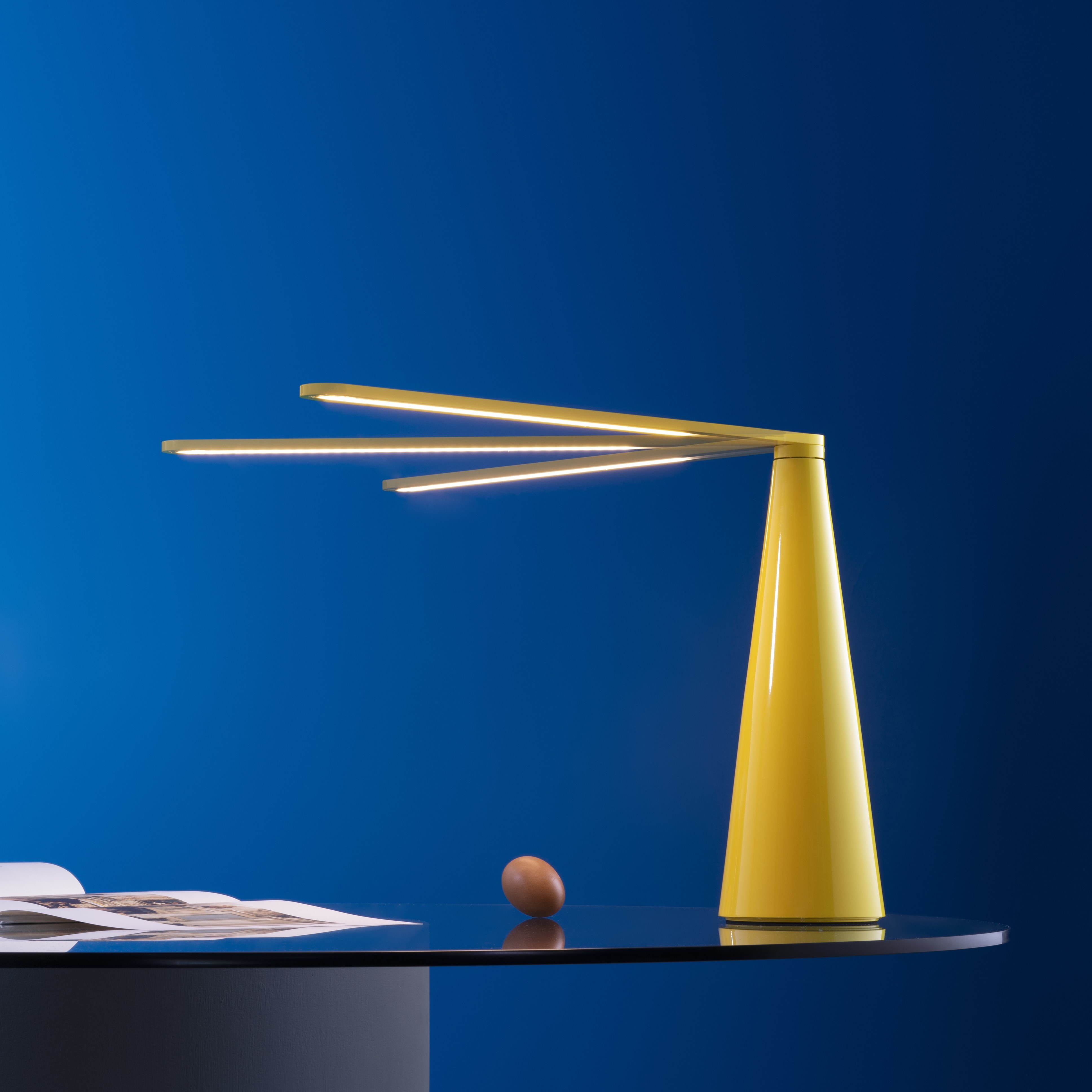 ELICA LED aluminium table lamp By Martinelli Luce