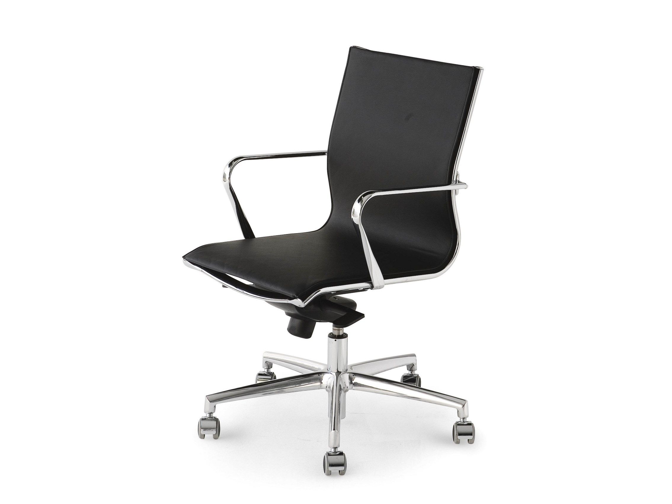 ELLE LEATHER | Office chair Leather office chair By FANTONI