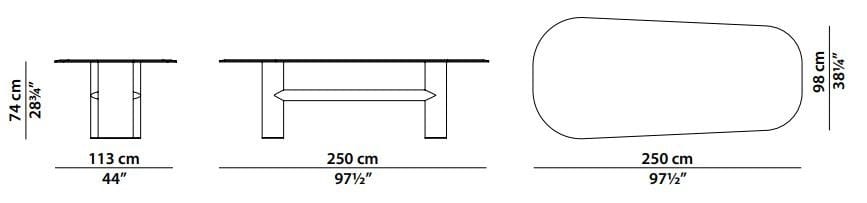 ELLIPSE Ellipse Collection By BAXTER design Federico Peri